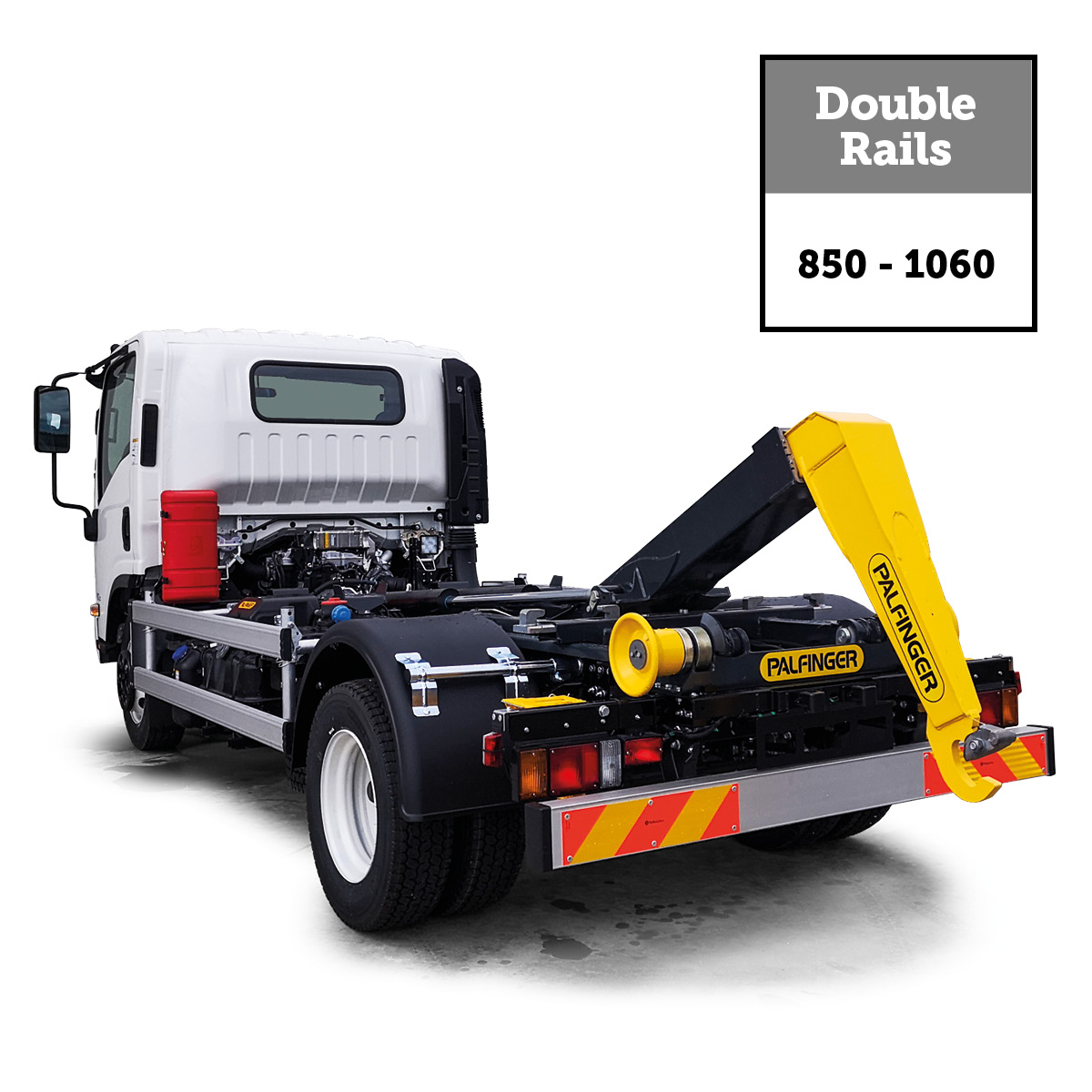 Abrollkipper Guima-Palfinger T05 (Doppelschienen) ISUZU CH M 155 070 ...