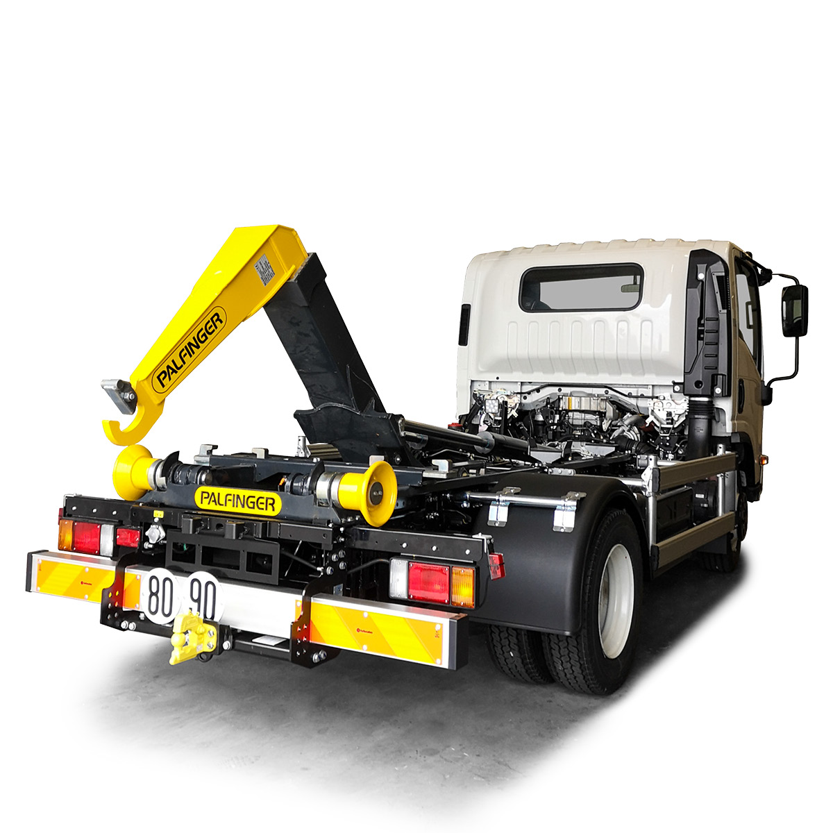 Polibrazo Guima-Palfinger T05 (con rodillo establizador) ISUZU M 155 ...